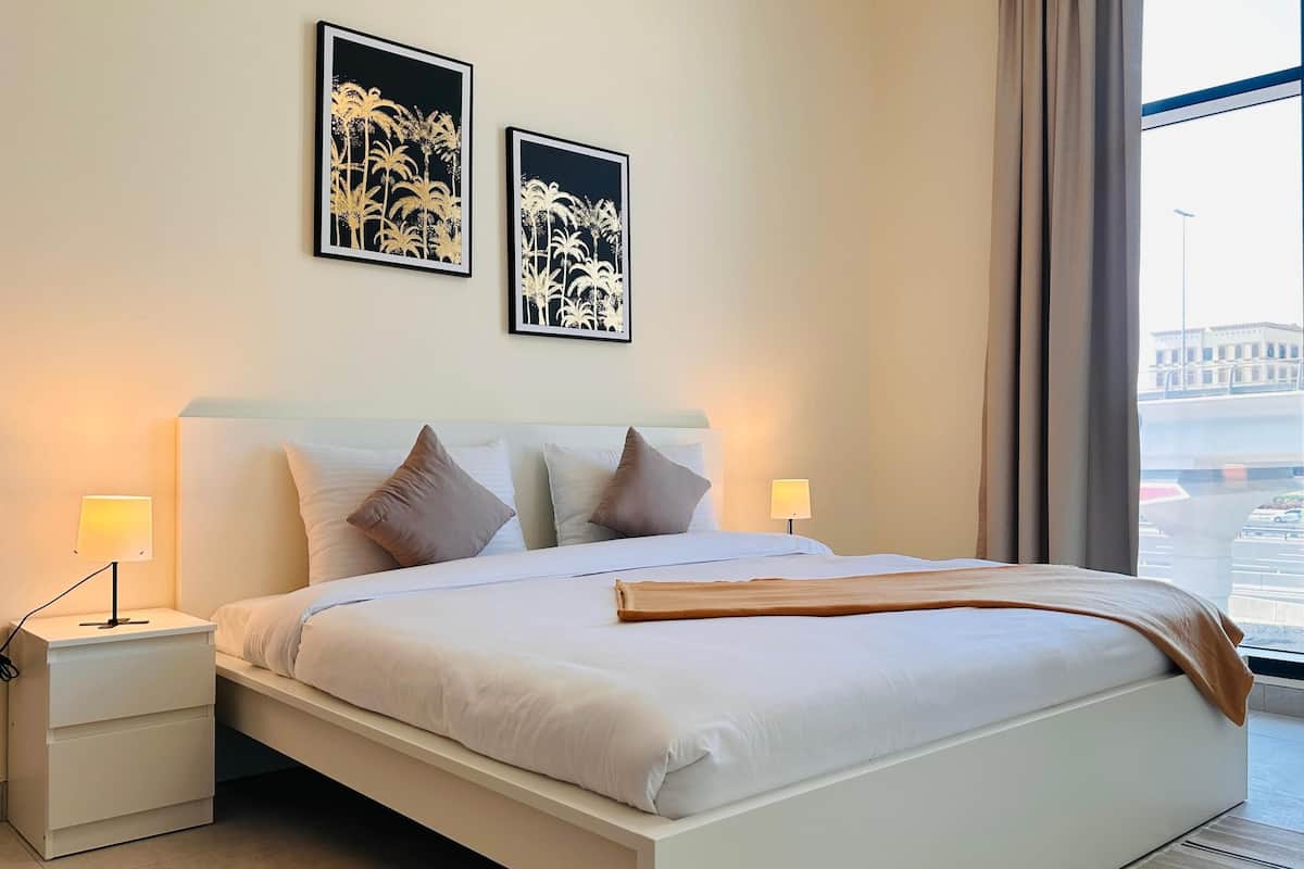 Apartamento Standard, 2 quartos | Wi-fi grátis, roupa de cama fornecida