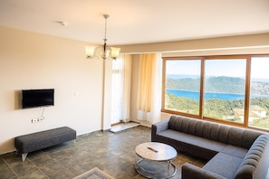 Estúdio Familiar, varanda, vista para o mar | Sala de estar