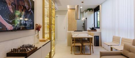 Apartamento básico | Área de estar