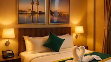 Apartamento luxo, vista para a cidade | Roupas de cama de algodão egípcio, roupas de cama premium