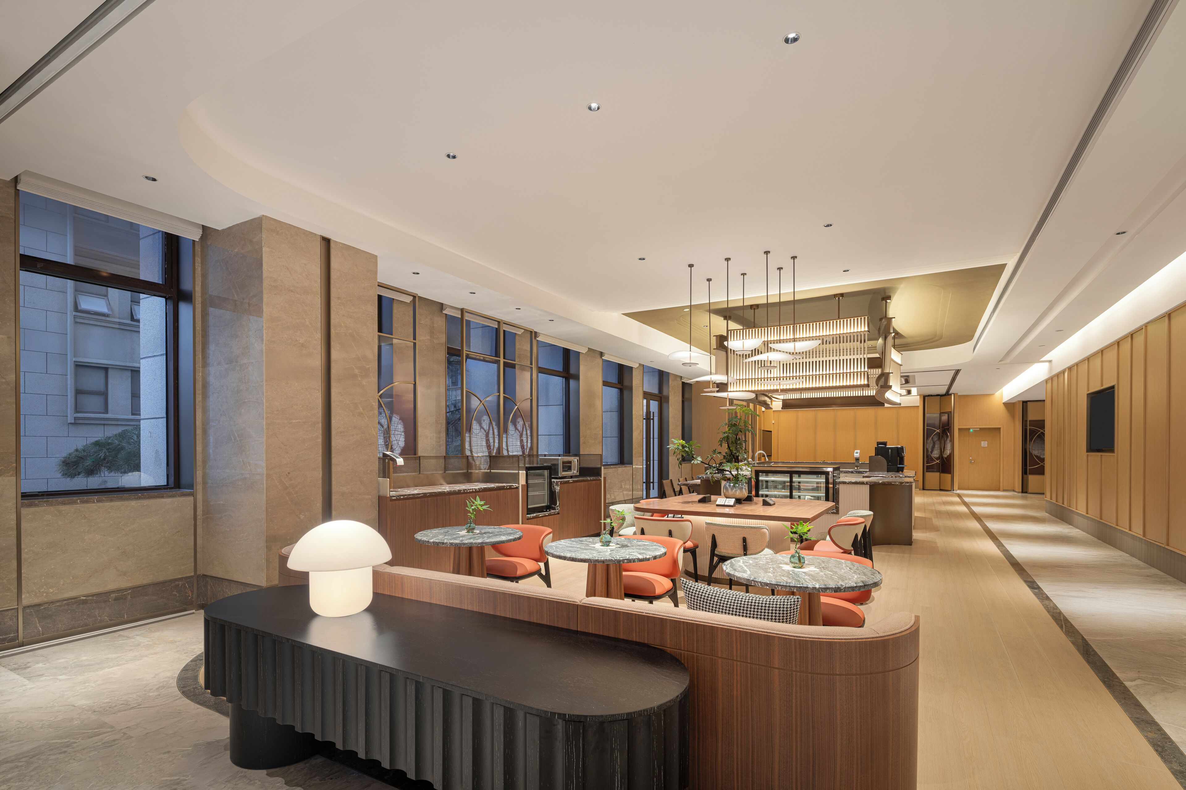 Sala de estar do lobby