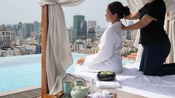 Massagens suecas, esfoliações corporais, tratamentos faciais