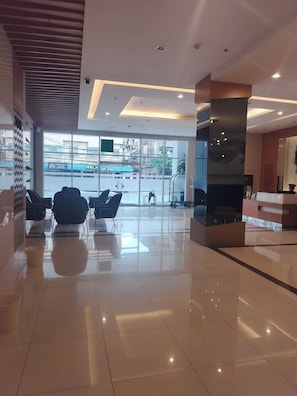 Apartamento em Condomínio Fechado, 1 quarto, acessível, piscina privativa | Lounge