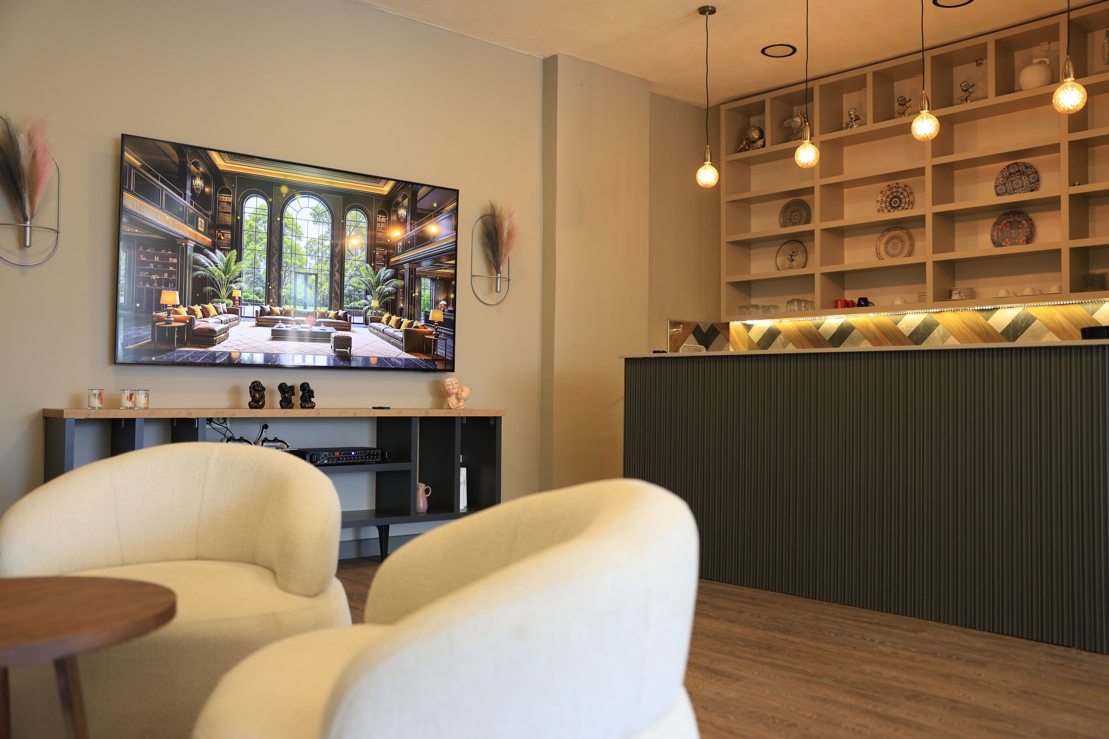Sala de estar do lobby