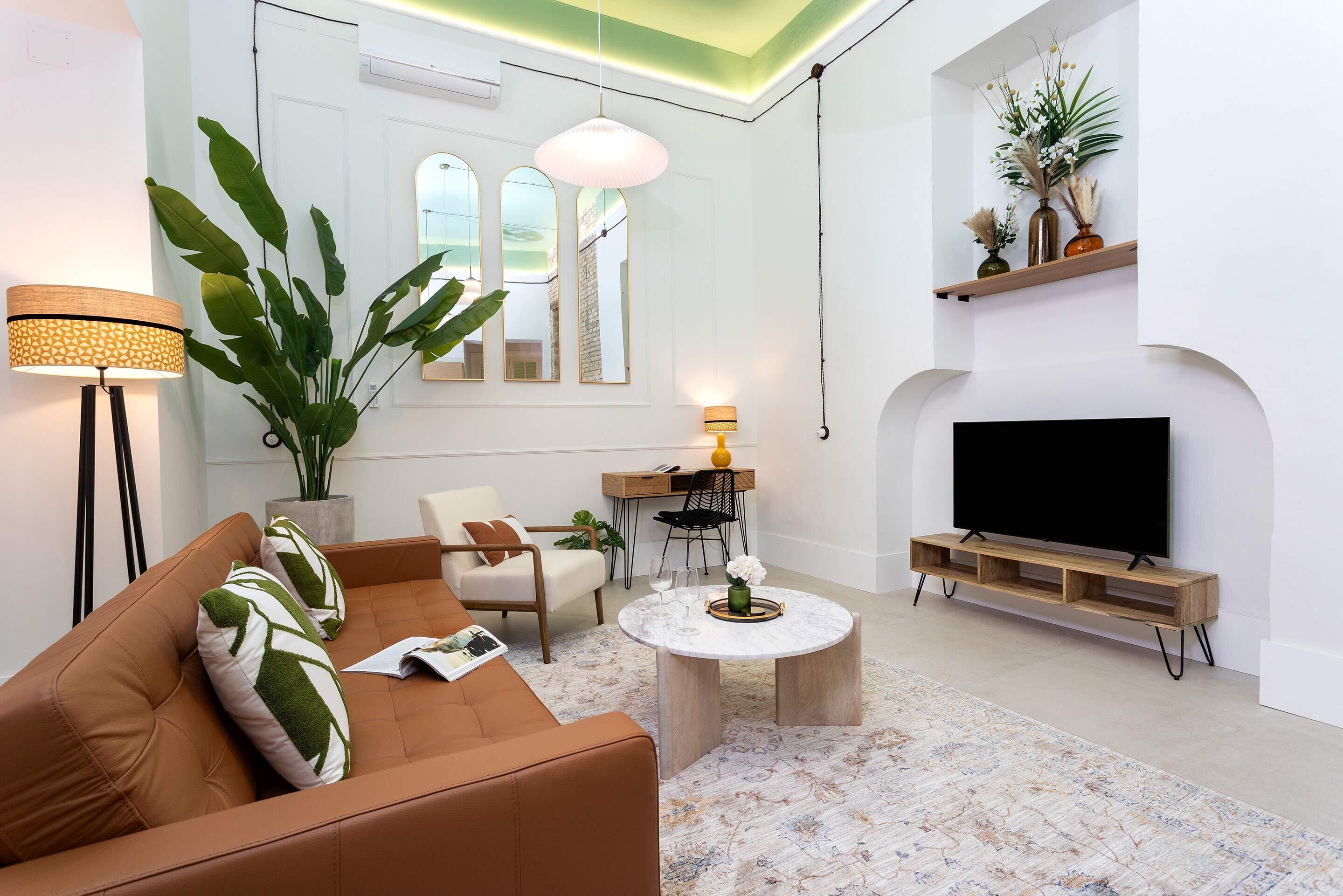 Apartamento (1 Bedroom) | Área de estar