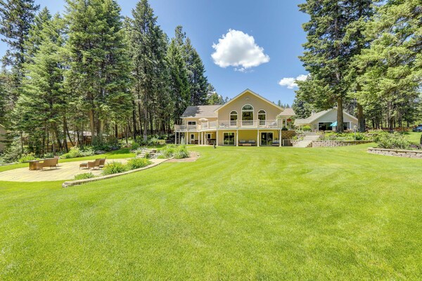 Retreat & Event Villa: Lake Access - Logan State Park, Kalispell