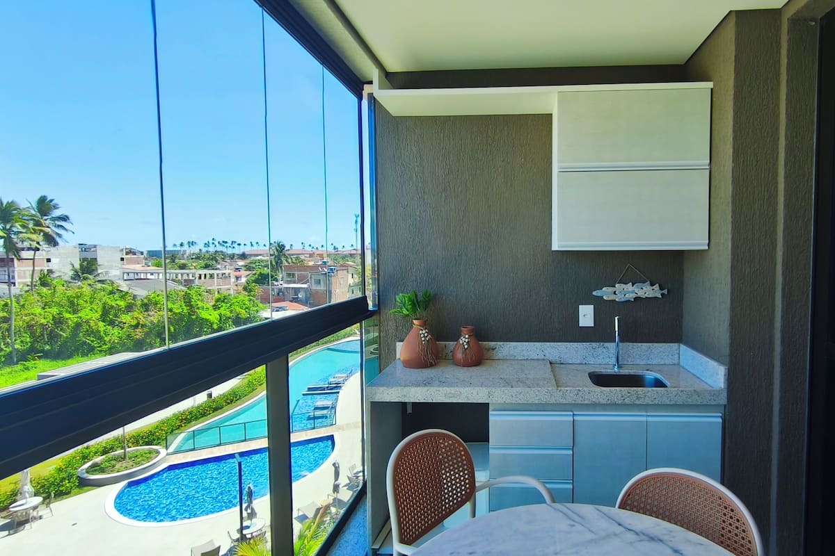 Estúdio Comfort | Lanai (alpendre havaiano)