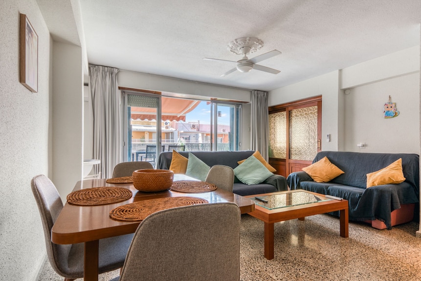 Apartamento 'De Playa En Cullera' Con Vistas Al Mar, Wi-fi Y Aire Acondicionado - Cullera