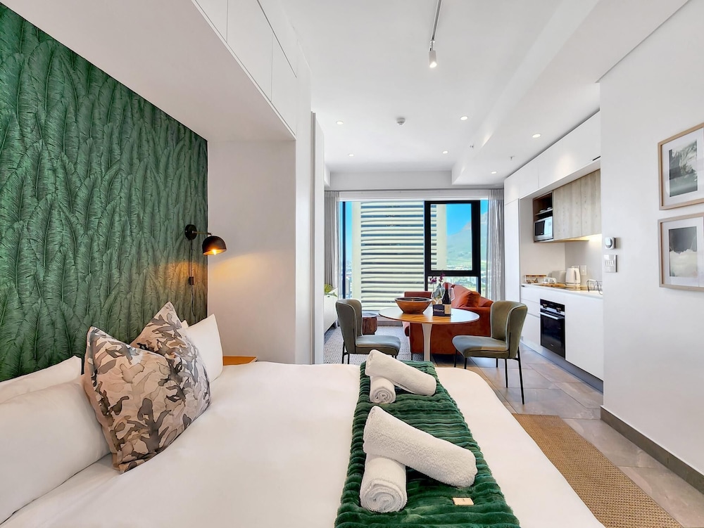 Sky High Views at The Rubik with Rooftop Pool - Cape Town | Vrbo