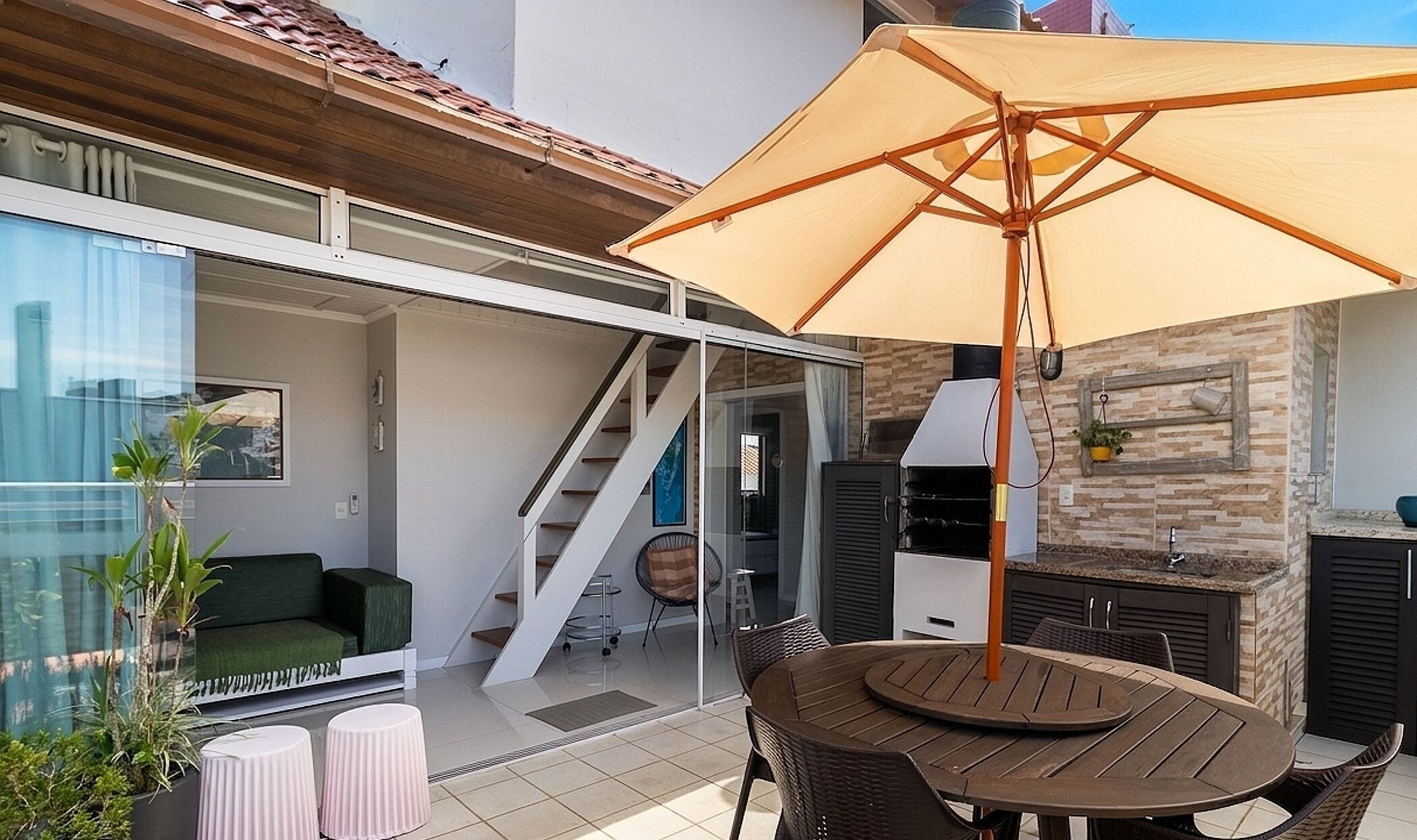 Apartamento Básico | Refeições ao ar livre
