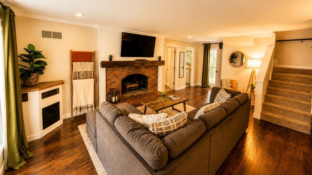 Spacious 4br Near Lake Allatoona Game Room Fire Pit 2 King Beds - Kennesaw, GA