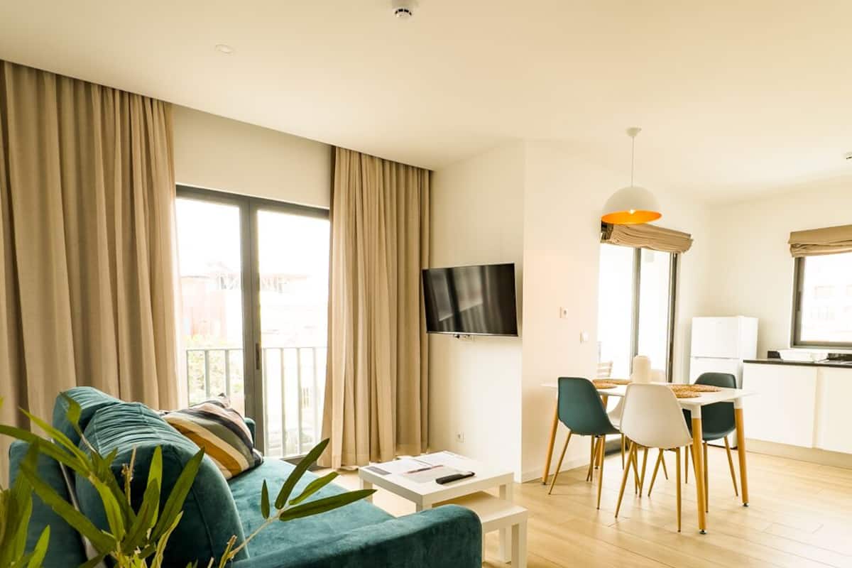Apartamento, 1 quarto, varanda | Sala de estar