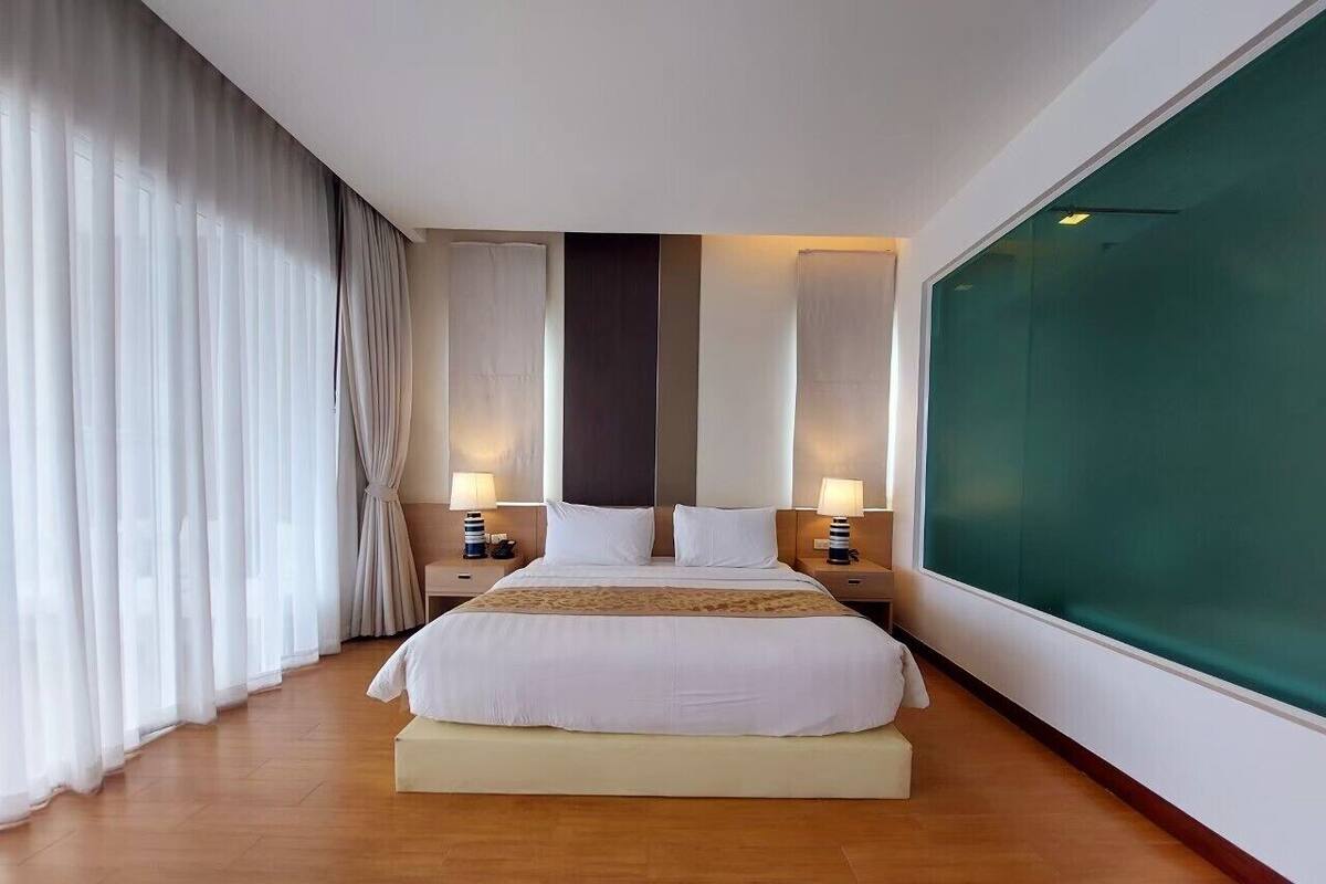 Wi-fi grátis, roupa de cama fornecida
