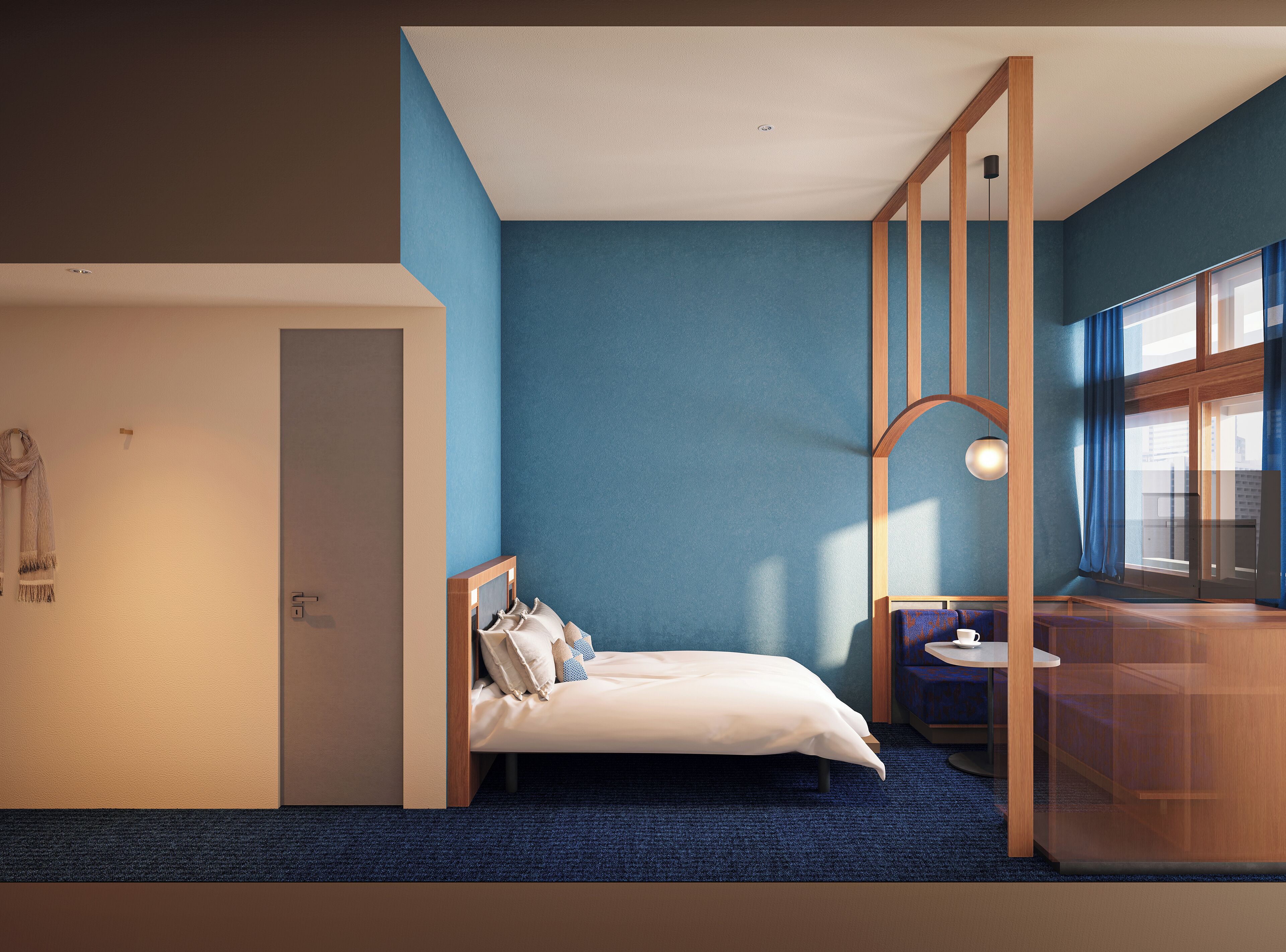 Quarto Duplo, não fumadores | Wi-fi grátis, roupa de cama fornecida 