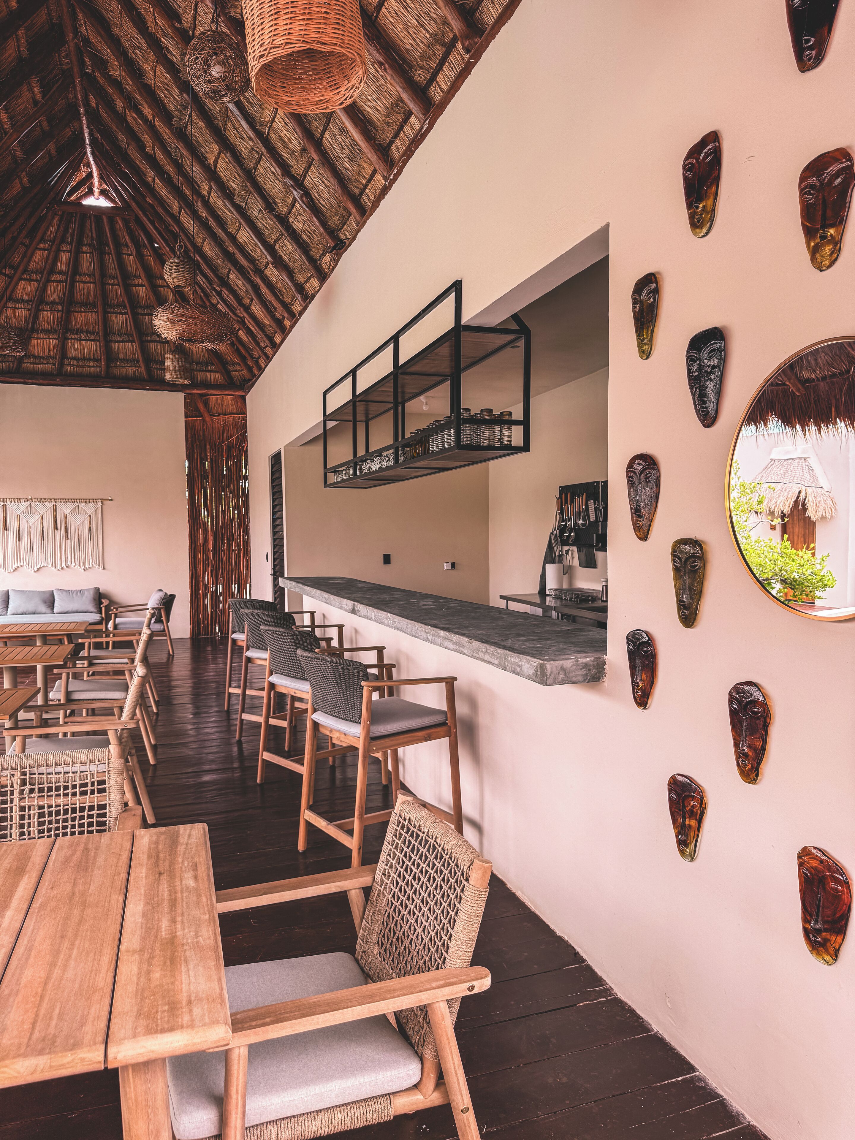 Bar à beira da piscina