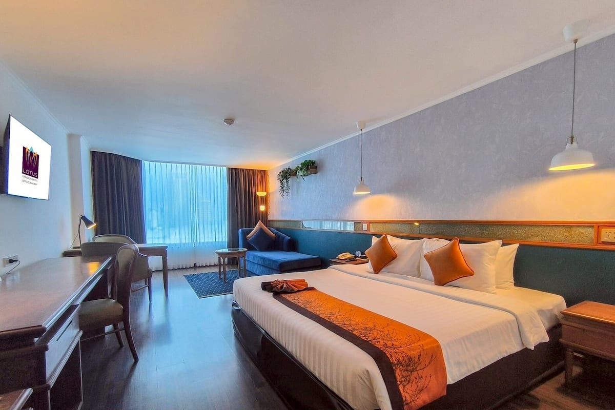 Quarto Deluxe | Secretária, ferro/tábua de engomar, Wi-fi grátis