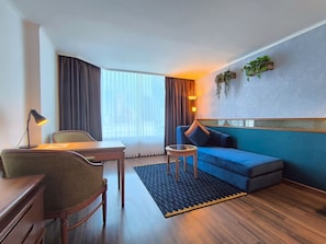 Quarto Deluxe | Secretária, ferro/tábua de engomar, Wi-fi grátis