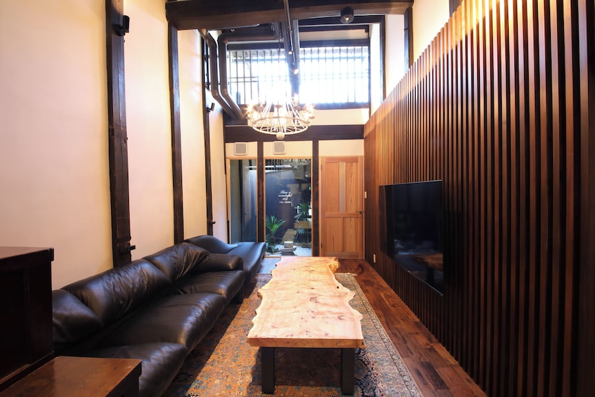 The Tenpō Luxury Kyomachiya With Outdoor Rock Bath, Garden, And Private Sauna. - Kioto