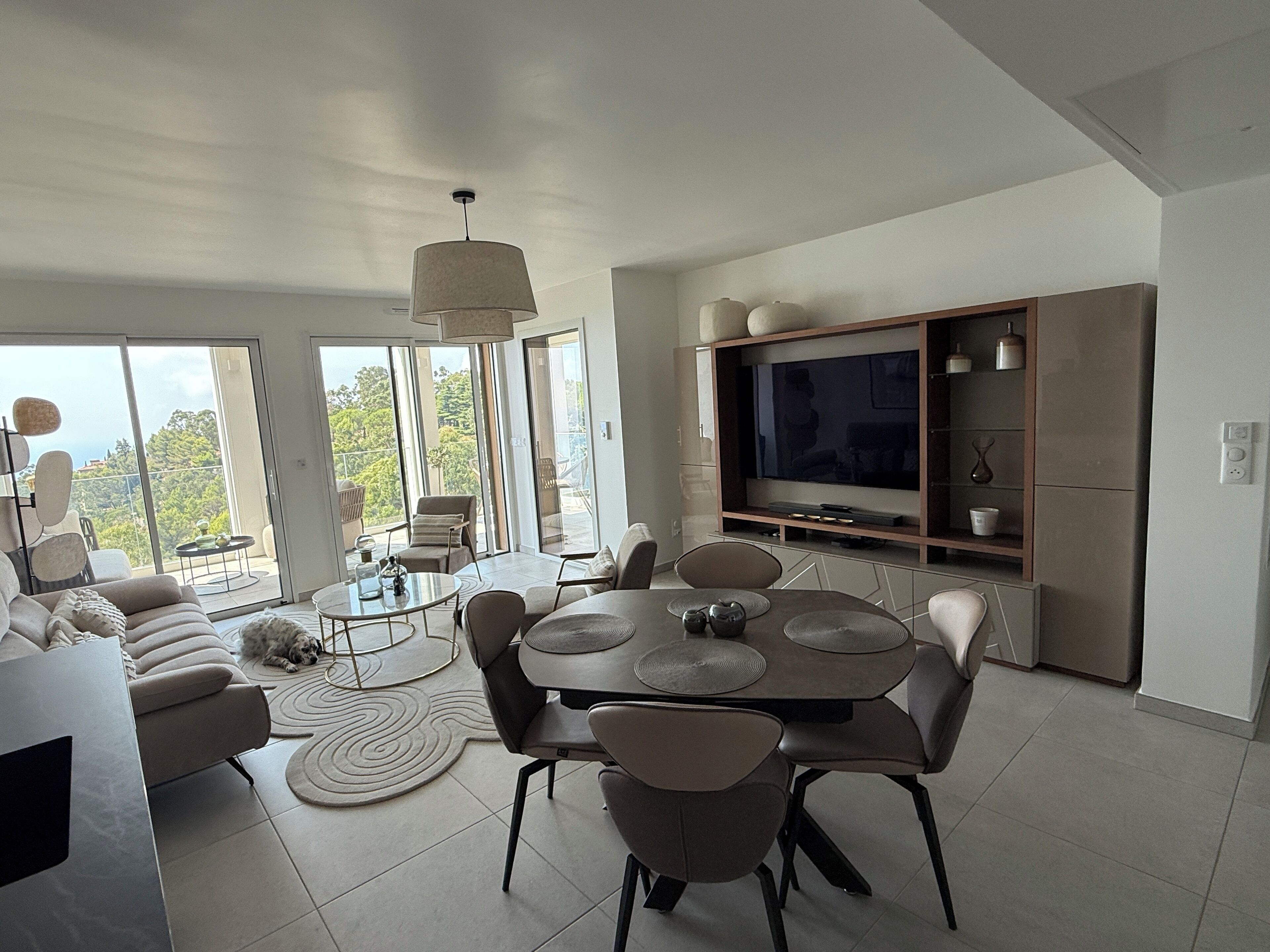 Superb Two Bedroom Apartment With Views Of Mediterranean Sea And Eze Village - Villefranche-sur-Mer