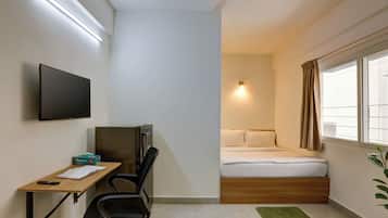 Suíte luxo | Roupas de cama premium, individualmente mobiliados, escrivaninha