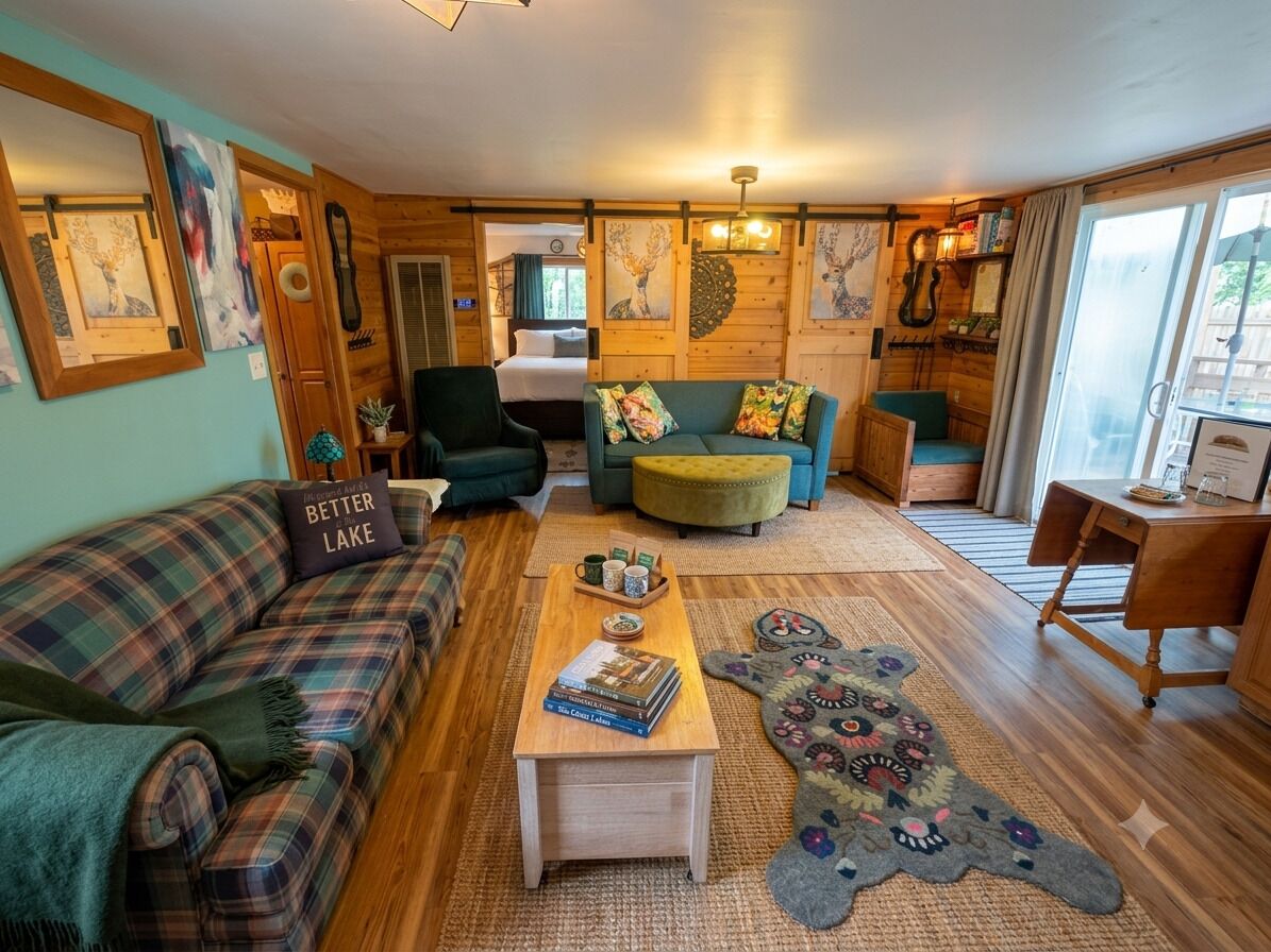 Charming 2-bedroom Cabin On Lake Near Duluth Mn With Air Conditioning - Grand Lake, MN