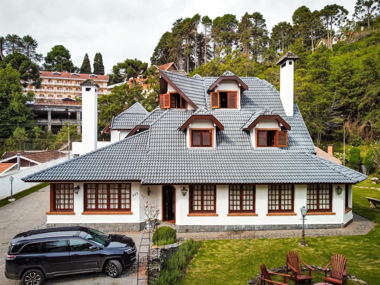 Fachada da propriedade