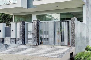 Entrada do alojamento