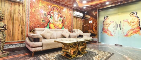 Sala de estar do lobby