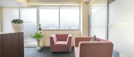 Sala de estar do lobby