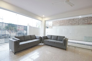 Sala de estar do lobby