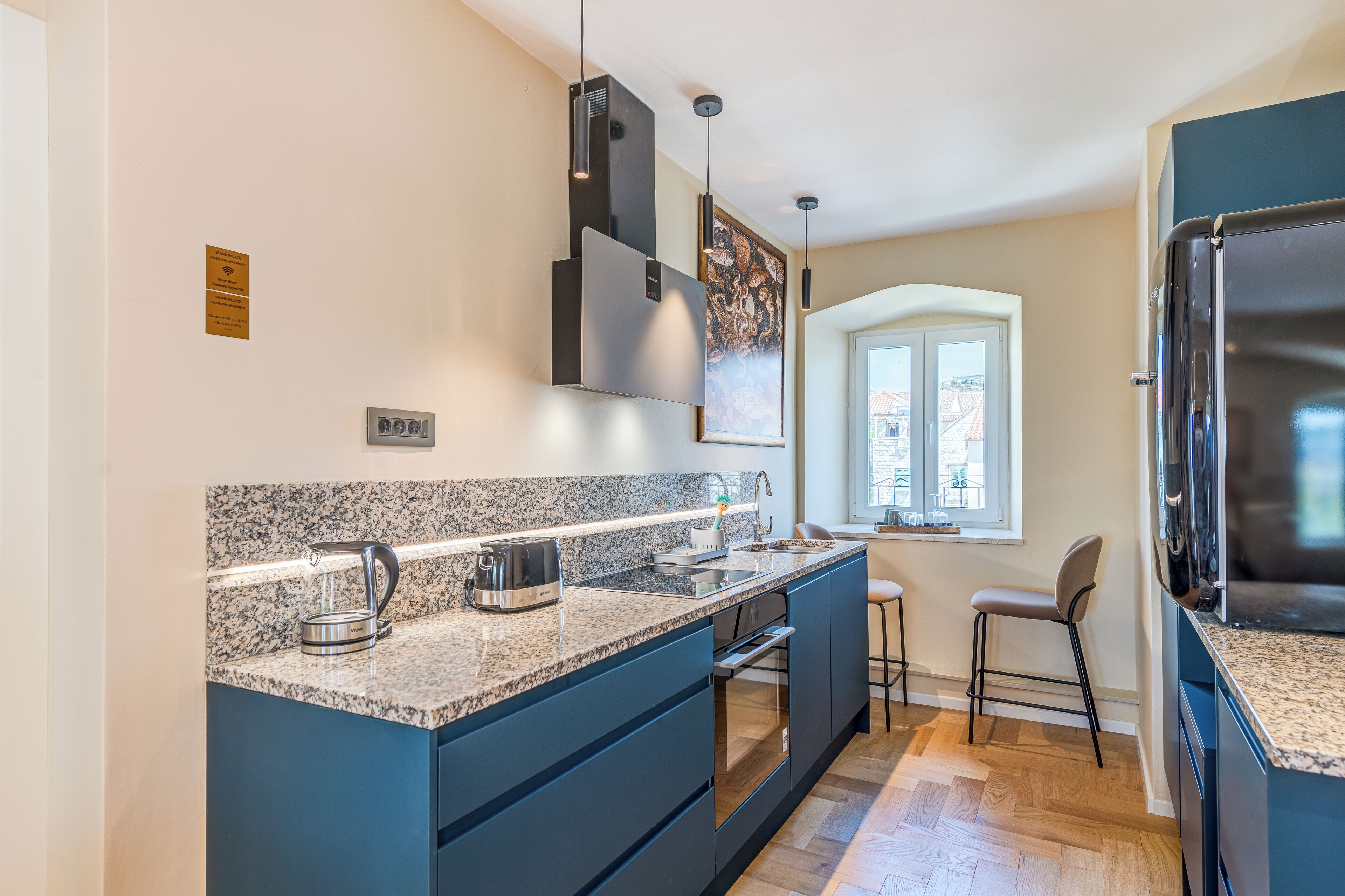 Condo luxo | Cozinha privada | Chaleira elétrica