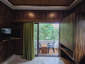 Quarto luxo | Escrivaninha, Wi-Fi de cortesia