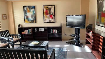 Casa, 3 quartos, para fumantes, sacada | Sala de estar