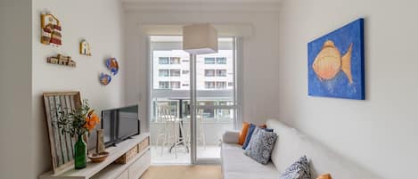 Apartamento básico | Área de estar