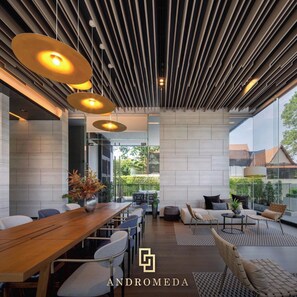Apartamento em Condomínio Fechado, 1 quarto, acessível, fumadores | Restaurantes
