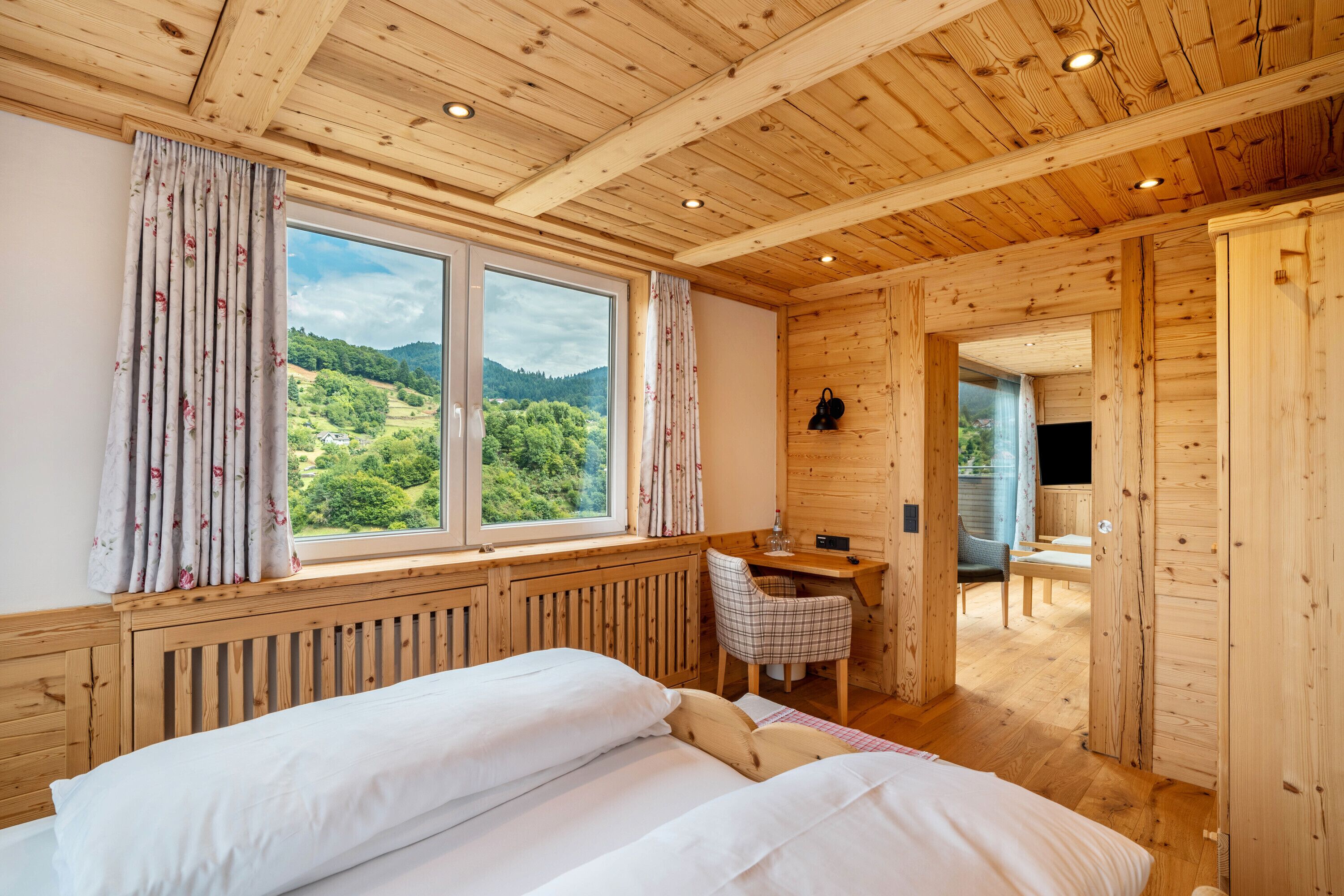 Panorama Naturzimmer 'Bauerngarten' Con Sauna, Cabina De Infrarrojos Y Aire Acondicionado - Baden-Baden