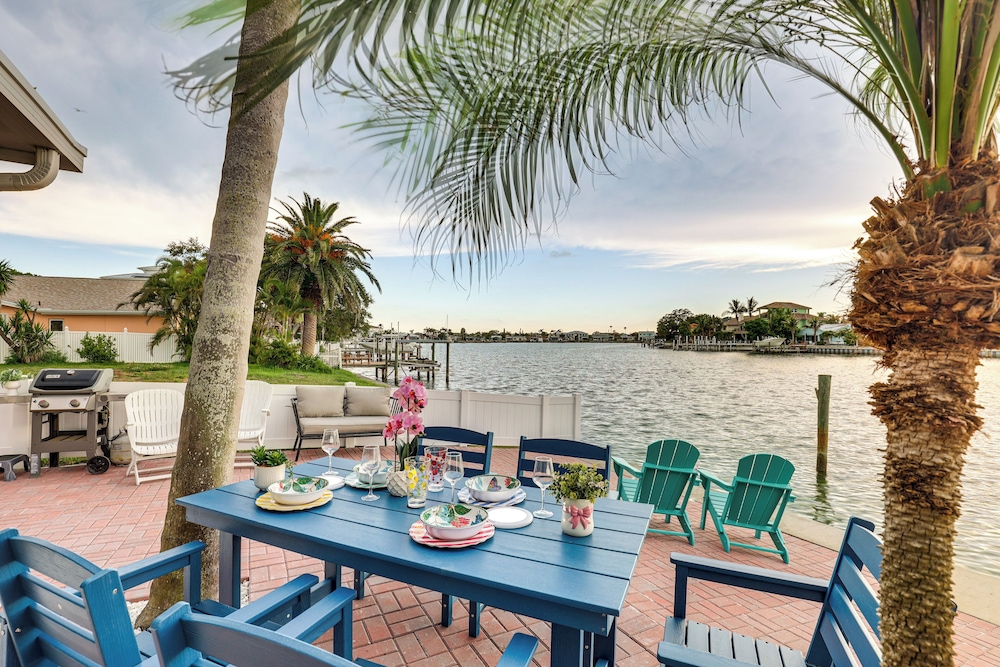 Ocean View, Pool & Boat Dock: Indian Rocks Retreat - Indian Rocks Beach, FL