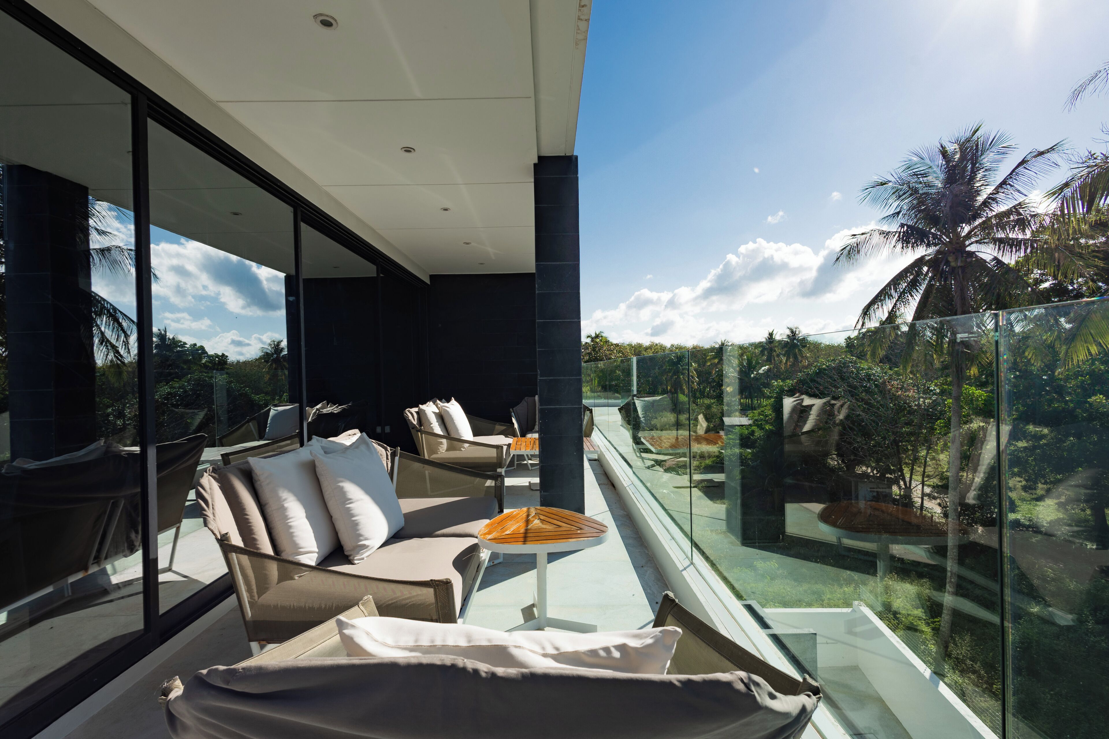 Cobertura, 2 quartos | Terraço/pátio