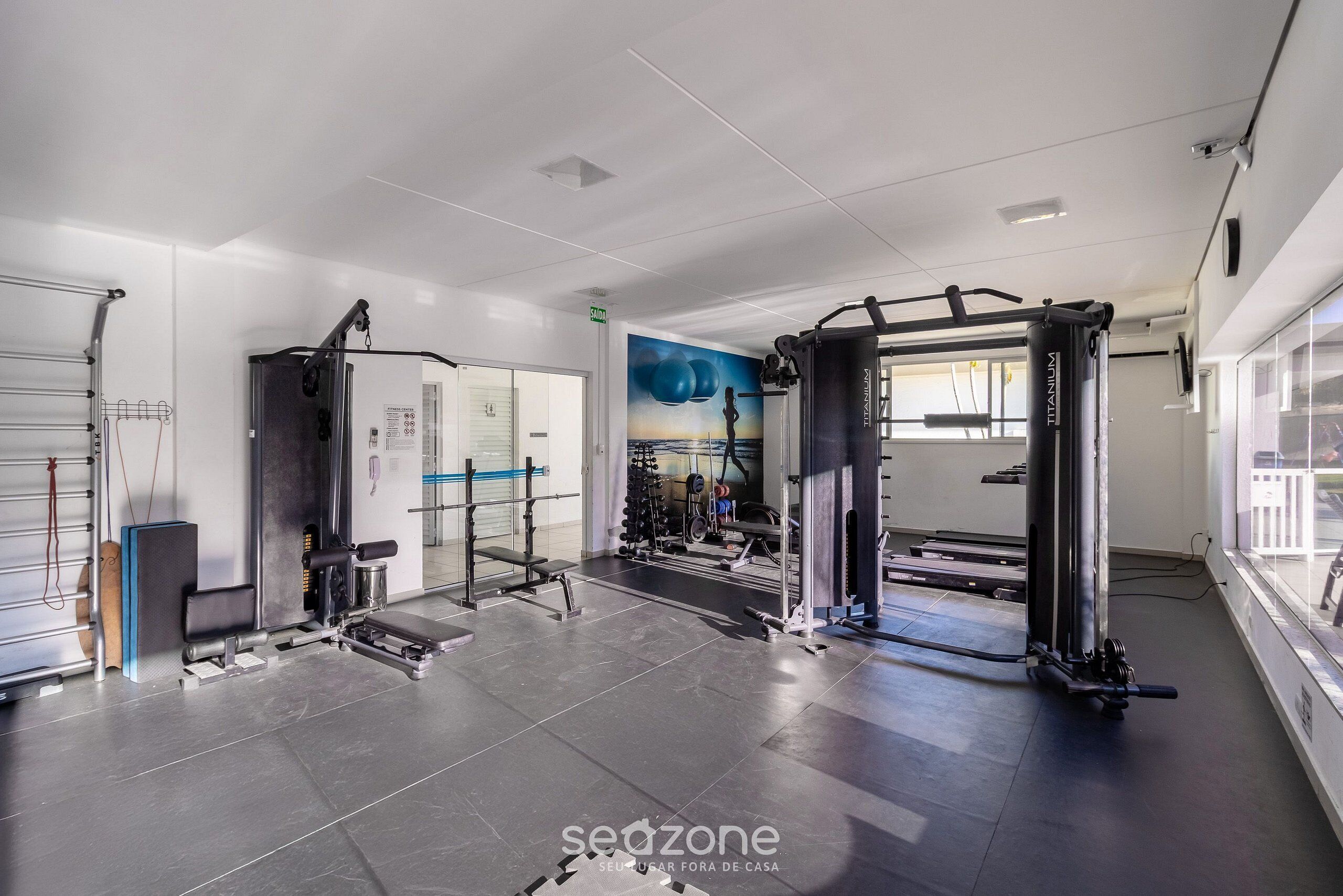 Apartamento básico | Sala de fitness
