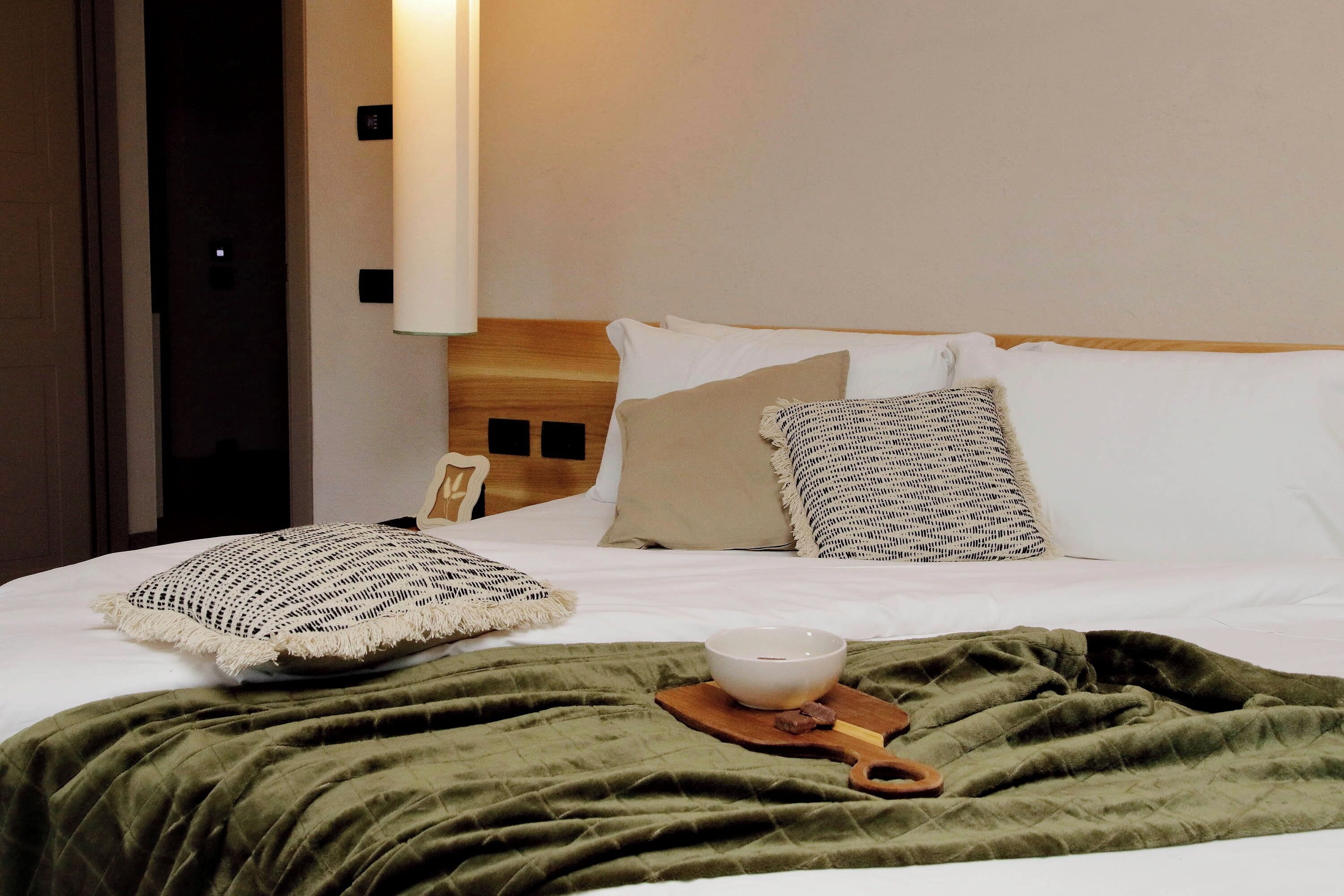 Edredons de pluma, camas com colchões pillow-top