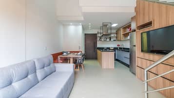 Apartamento básico | Área de estar