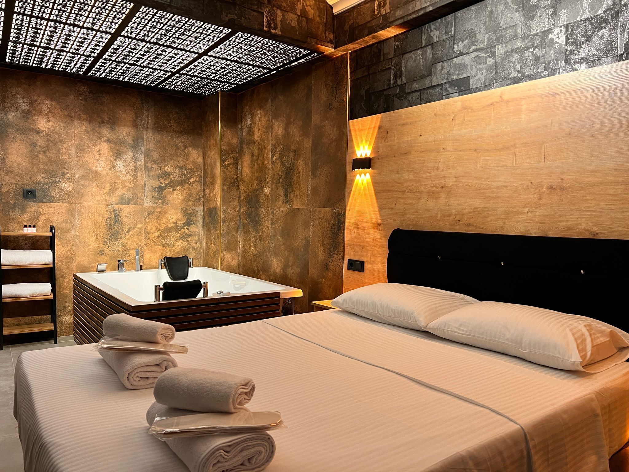 Quarto Deluxe | Camas de colchão Select Comfort, secretária, Wi-fi grátis 