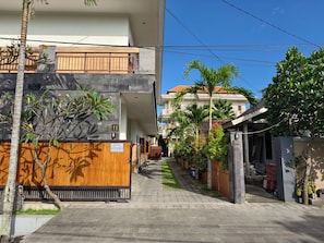 Entrada do alojamento