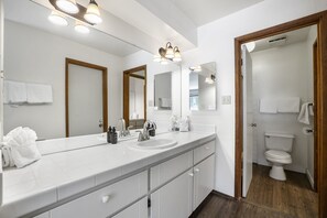 Apartamento em Condomínio Fechado, 2 quartos | Casa de banho