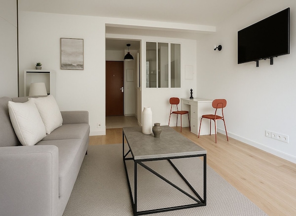 Studio ÉLégant Au 15eme - Gare Montparnasse - Paris