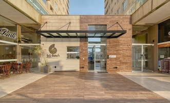 Apartamento básico | Detalhe da fachada