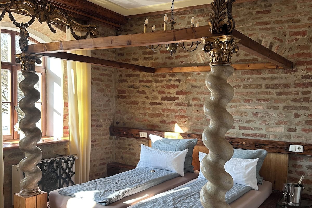 Quarto Duplo Deluxe | Secretária, Wi-fi grátis, acesso para cadeira de rodas
