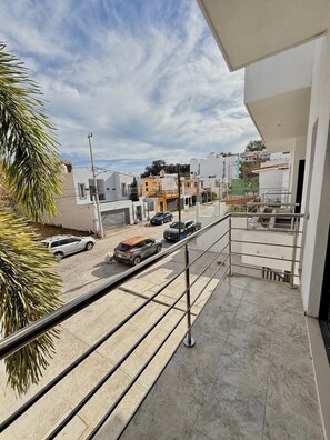 Terraço no piso superior