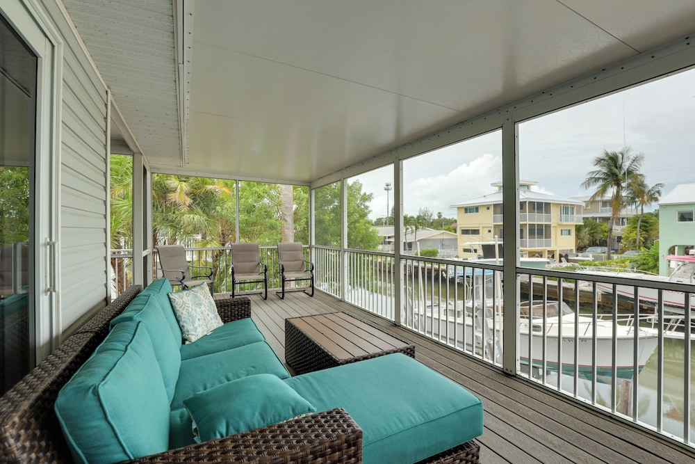 Canal-front Florida Keys Home W/ Private Dock - Florida Keys