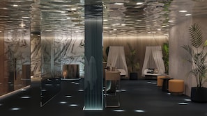 2 salas de tratamento, massagens